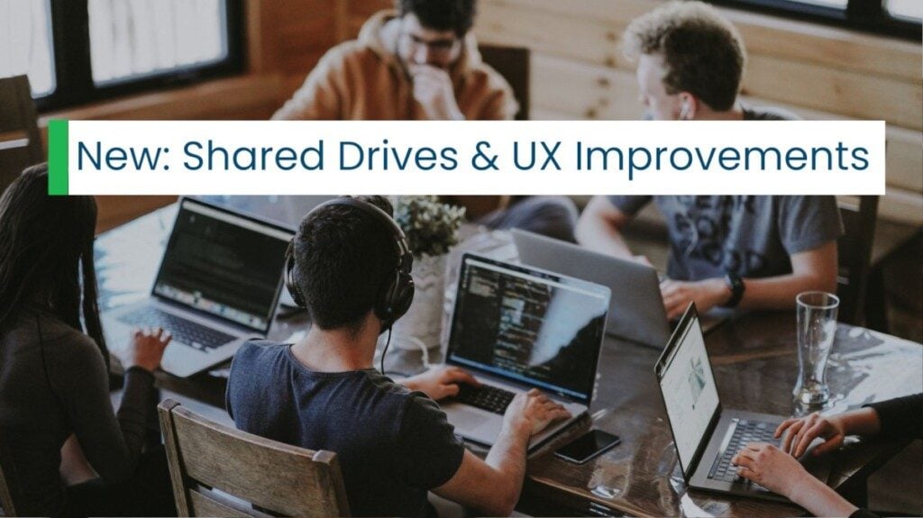 New - Organize Google Shared Drives with Filerev | Filerev