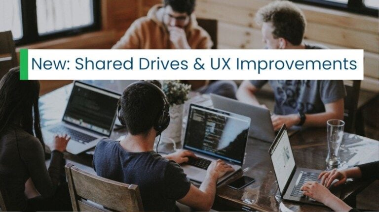 New - Organize Google Shared Drives with Filerev | Filerev