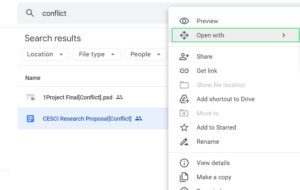 How to Find and Resolve Conflicted Files in Google Drive