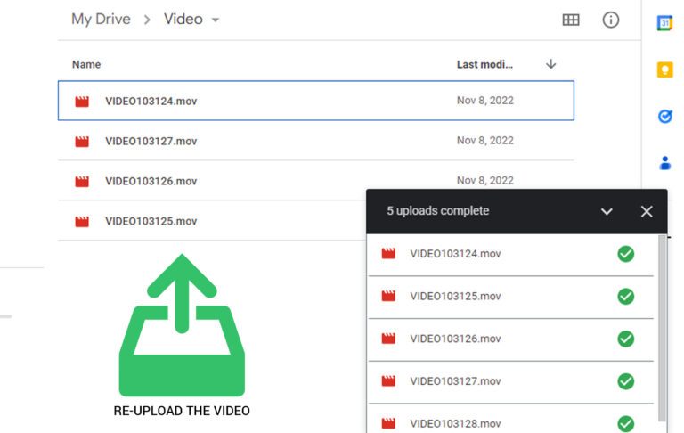How to Fix "We're Still Processing This Video" on Google Drive