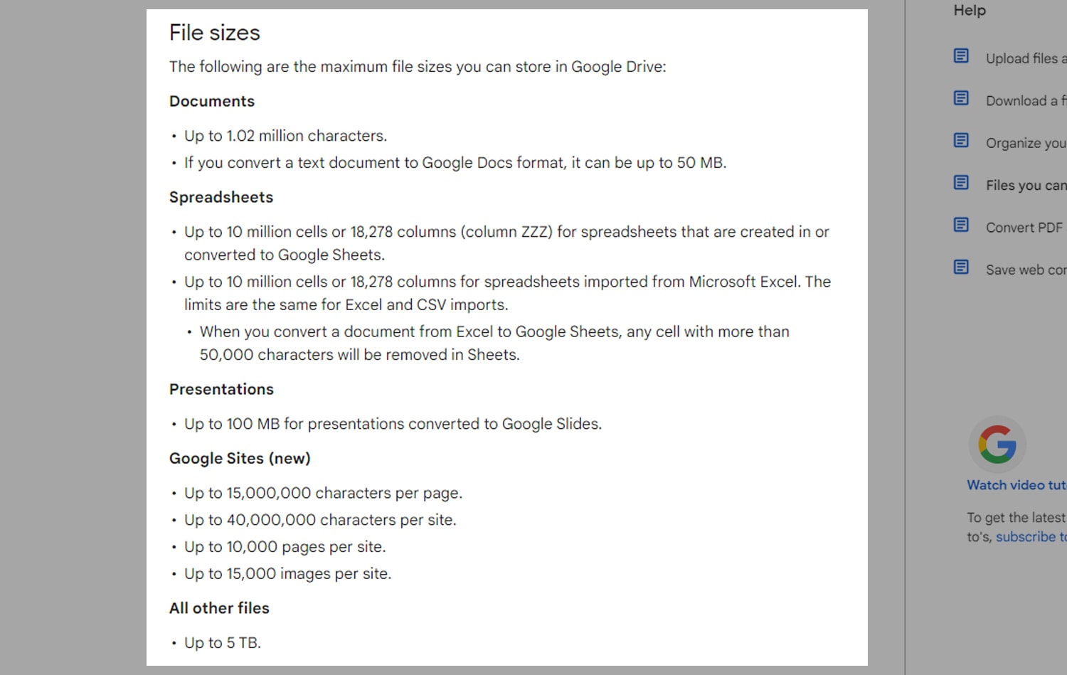 FAQ: Which File Types Are Supported on Google Drive?