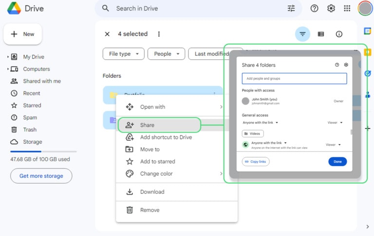 How to Share an Entire Google Drive Account with Another User