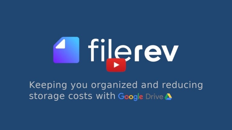 Filerev: The Best App to Clean Up Google Drive
