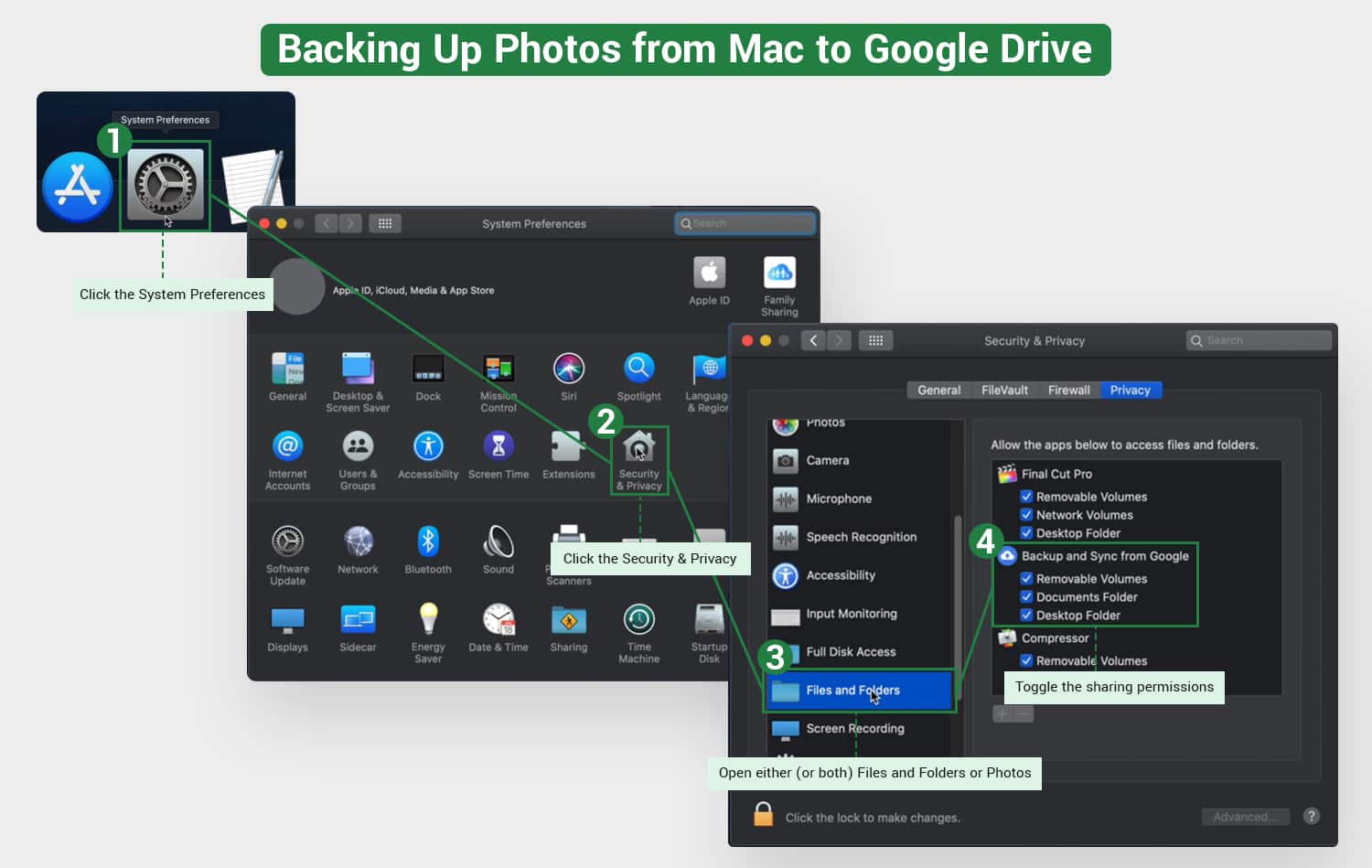 How to Backup Photos on Google Drive and Google Photos | Filerev