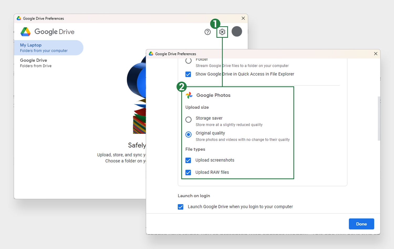 How to Backup Photos on Google Drive and Google Photos | Filerev
