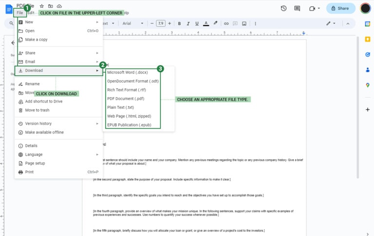 Quick Guide: Convert PDFs to Word on Google Drive