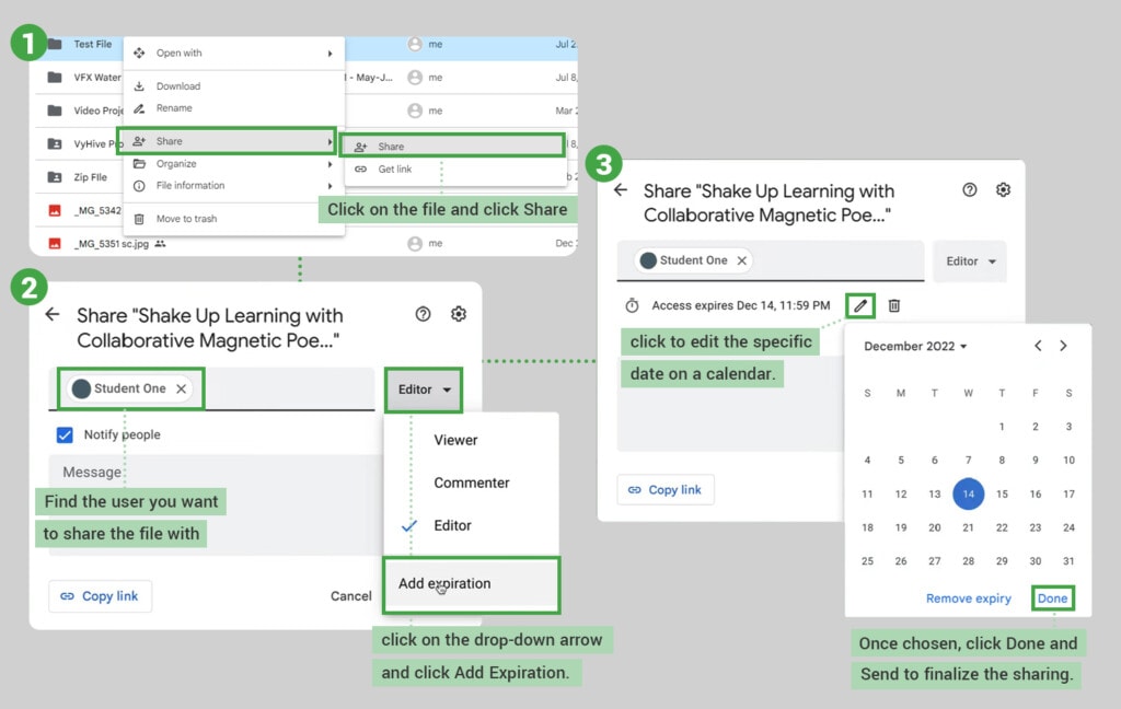 How to Set Expiry Dates for Google Drive Shared Files
