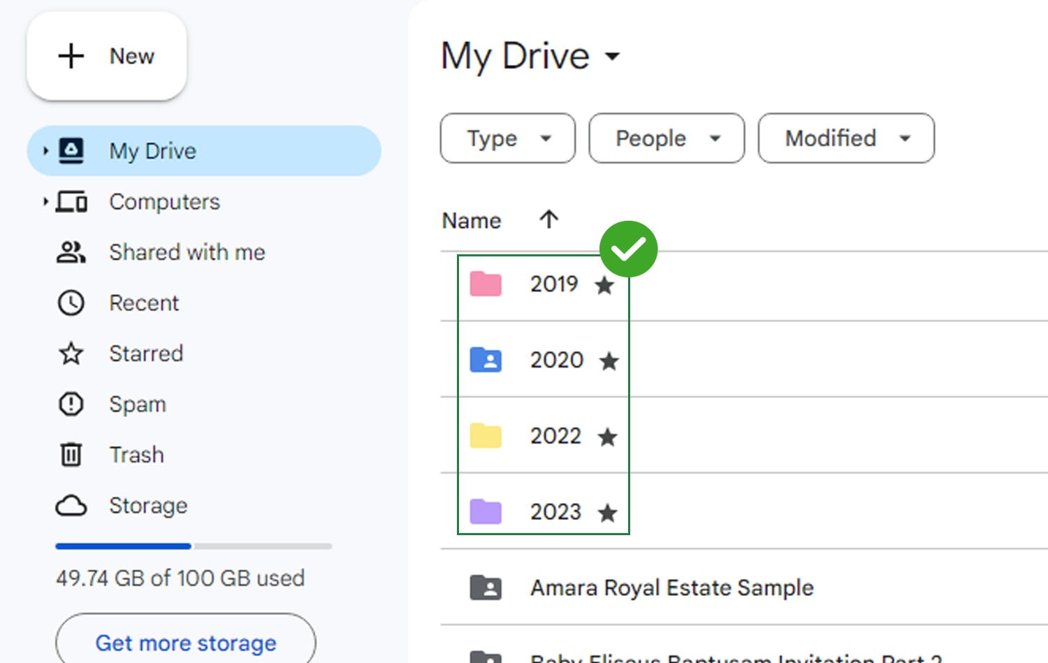 Organize Google Drive: Color Coding, Stars & Priority
