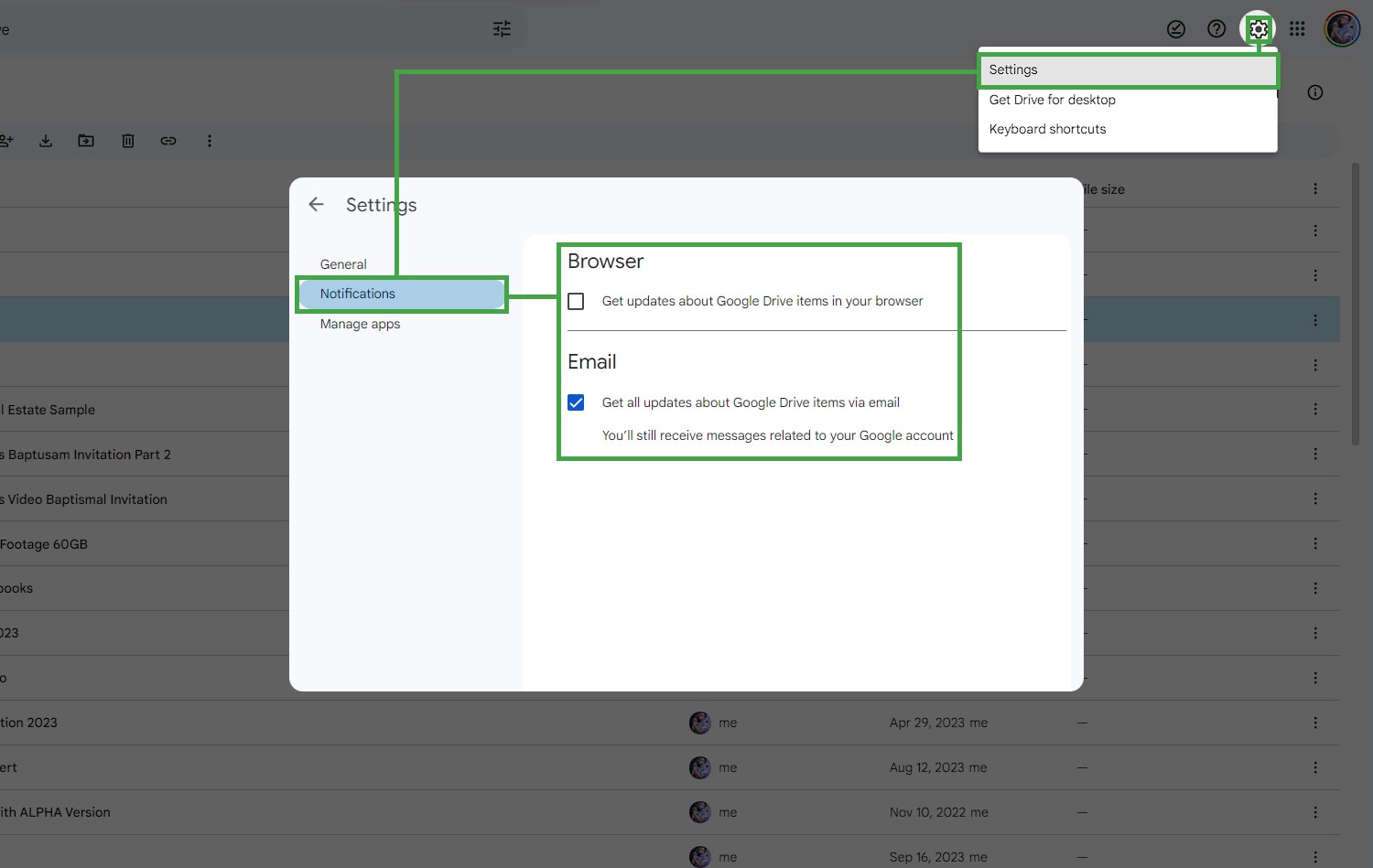 Managing Google Drive Notifications: Stay Updated Without the Clutter