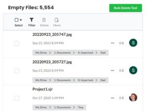 Empty File Remover: Clean up Empty Files in Google Drive