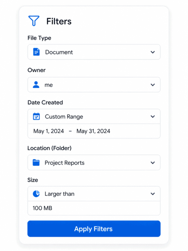 Export Google Drive File List, CSV Reporting Tool | Filerev